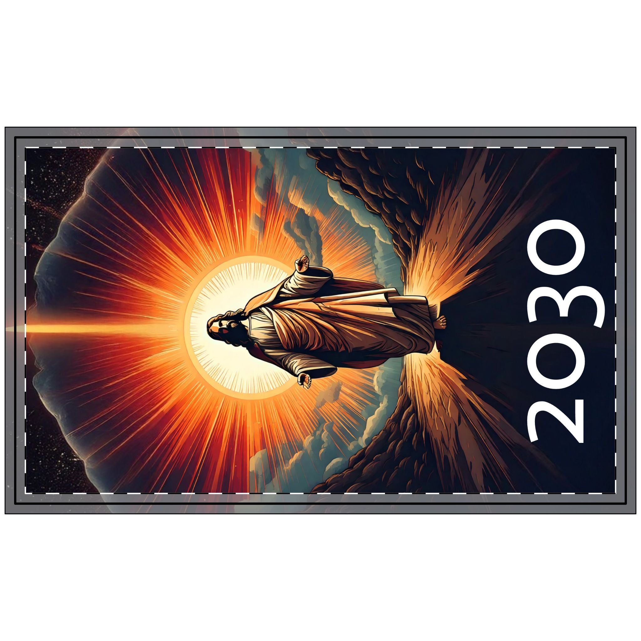 Inspirational Jesus Doormat - Welcome Home - 2030 Vision Decor